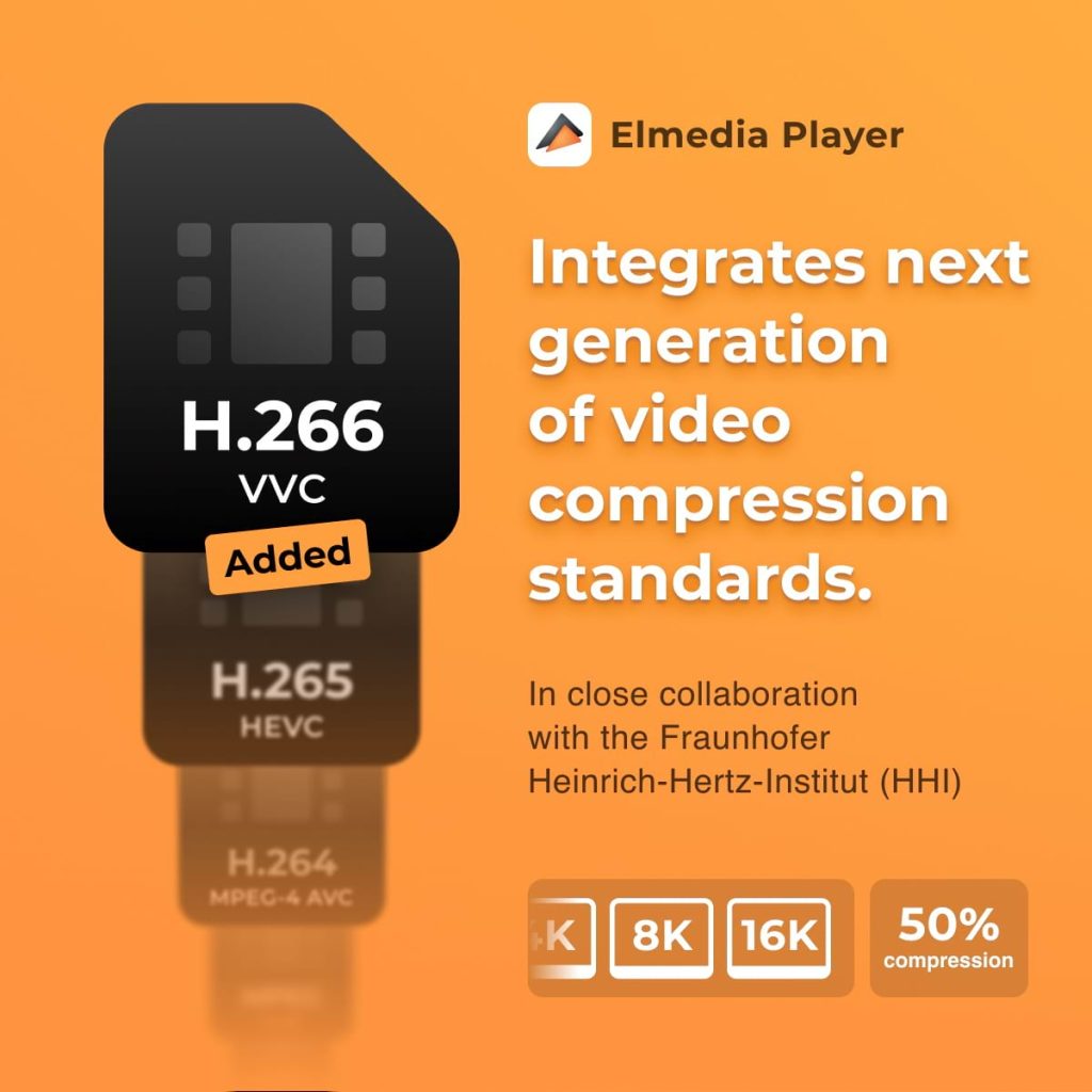 Discover the New Elmedia Player Update with H.266/VVC Codec Support and More!