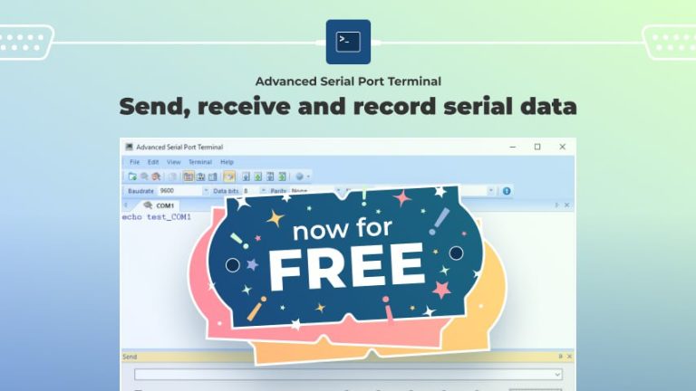 Advanced Serial Port Terminal Became Free