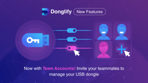 Team Member Accounts added to Donglify